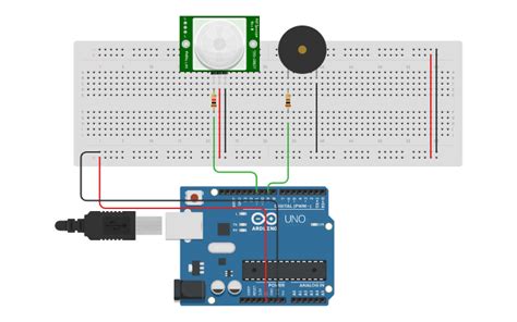 Circuit Design Simulador De Alarma Basica Utilizando Arduino Tinkercad