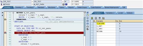 Returning Parameter Of Method Learnsapabap