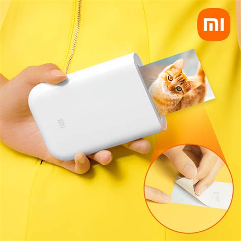 샤오미 샤오미 포켓 포토 사진 프린트 즉석 셀프 인화기 기계 잉크없는 위시버킷