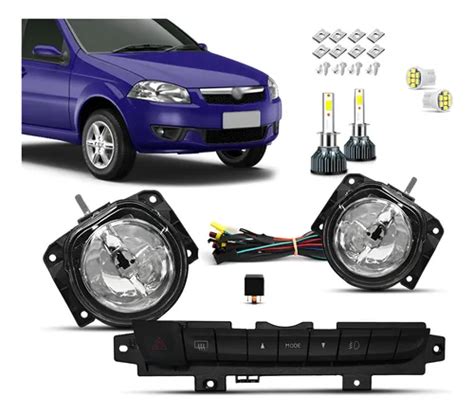 Kit Farol De Milha Siena El 2015 2014 Com Botao Md Original