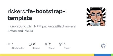 Github Riskersfe Bootstrap Template Monorepo Publish Npm Package