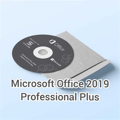 Jual OEM Microsoft Office 2019 Professional Plus License Key Di Seller Software Original