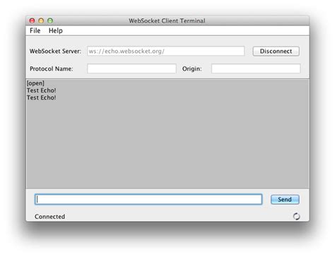 GitHub P WebSocket Client Terminal A Graphical WebSocket Client
