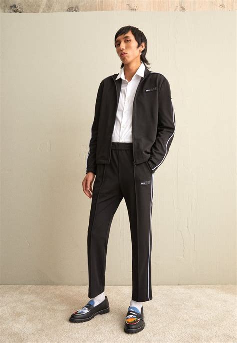 Calvin Klein Jeans Stacked Pant Pantaloni Sportivi Blackcoral