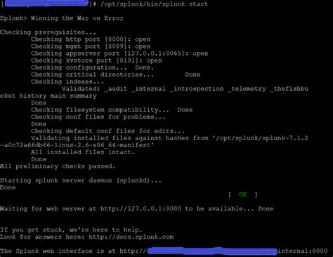 Solved Why Am I Not Able To Access The Splunk Web Server Splunk