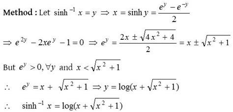 Domain And Range Of Hyperbolic Functions Archives Cbse Library