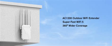 Ac1200 Outdoor Wifi Extender Outdoor Wifi Extender Signal