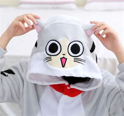 Кигуруми Кот Чио/ Кигуруми Фурия/ Кигурумми белая Фурия/Кигуруми ...
