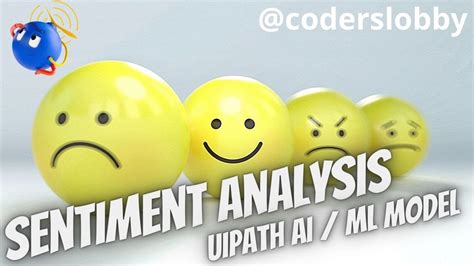 sentiment analysis ml model uipath ai center tutorials coderslobby youtube