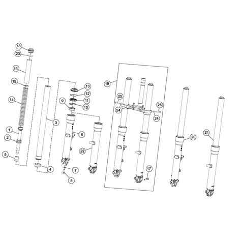 2023 Bsa Gold Star Front Fork Assembly Moore Speed Racing