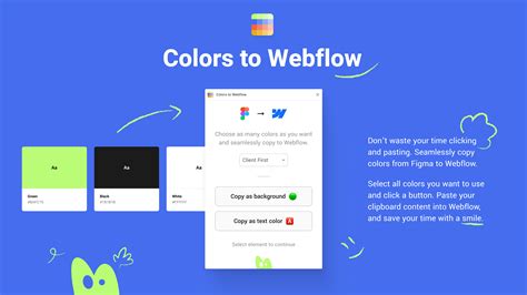 Colors To Webflow Figma