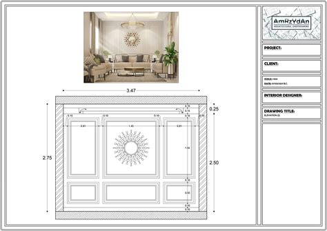 Different Classic Interior Elevations Behance