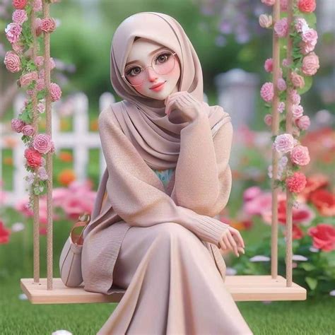 Pin By Asiyat On Hijab Cartoon Muslims Muslim Girls Hijabi Girl