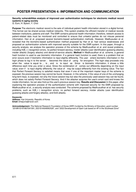 Pdf Security Vulnerabilities Analysis Of Improved User Authentication