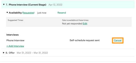 Cancel Or Reschedule A Self Scheduling Request Greenhouse Support