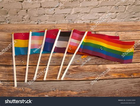 Gay Pride Flags Laid Out O库存照片2164913409 Shutterstock