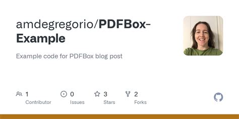 Github Amdegregoriopdfbox Example Example Code For Pdfbox Blog Post