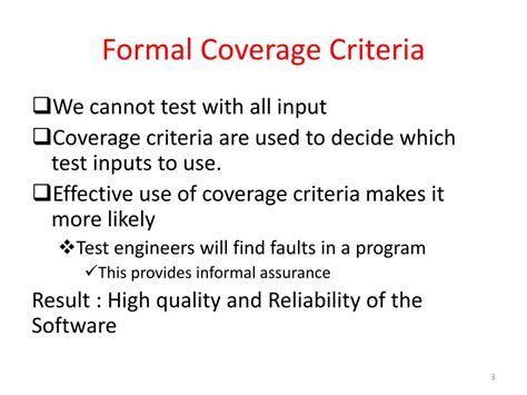 Ppt Coverage Criteria For Testing Powerpoint Presentation Free Download Id 6300213
