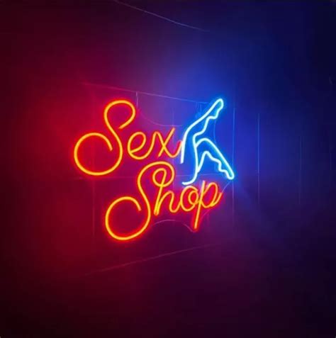 Sex Shop Placa Em Neon De Led X Cm Placa Luminosa Parcelamento