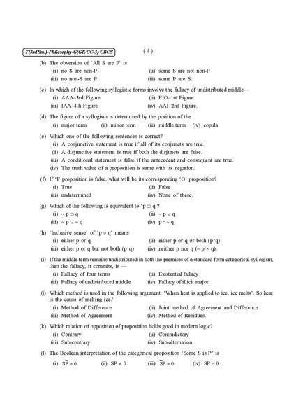 Filecu 2020 Ba General Philosophy Semester Iii Paper Cc3 Ge3 Qp