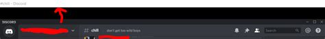 Discord Window When Fullscreened Seems To Act Strange And Has A Sizable Random Gap In The