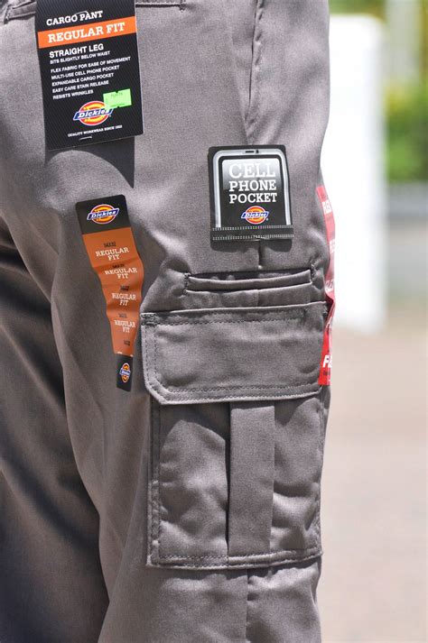 Dickies Cargo Flex Work Pant Charcoal Flatts Menswear