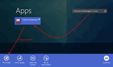 Truco Acceder A Sql Server Configuration Manager En Windows 8
