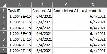 Task ID In CSV Exports Only Shows 15 Of The 16 Task ID Characters Closed Asana Forum