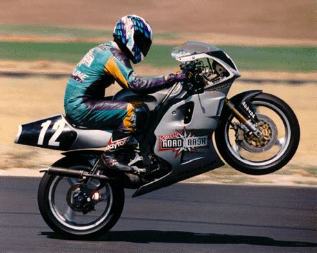 Road Rash (1994) promotional art - MobyGames