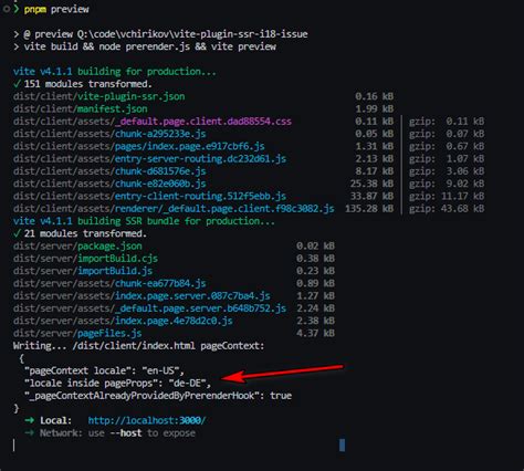 prerendering with i18n · issue 654 · vikejs vike · github