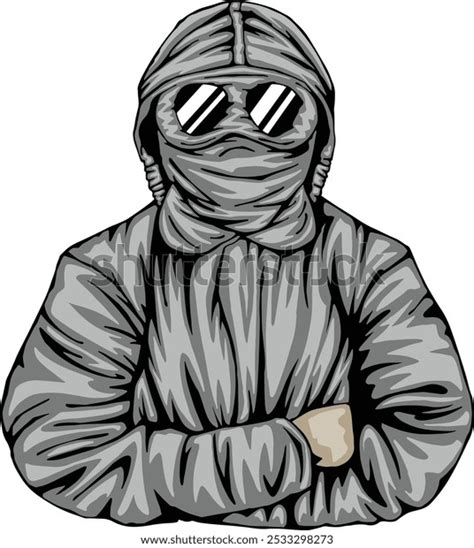 Hooligans Ultras Football Fans Club Illustration Stock Vector Royalty Free