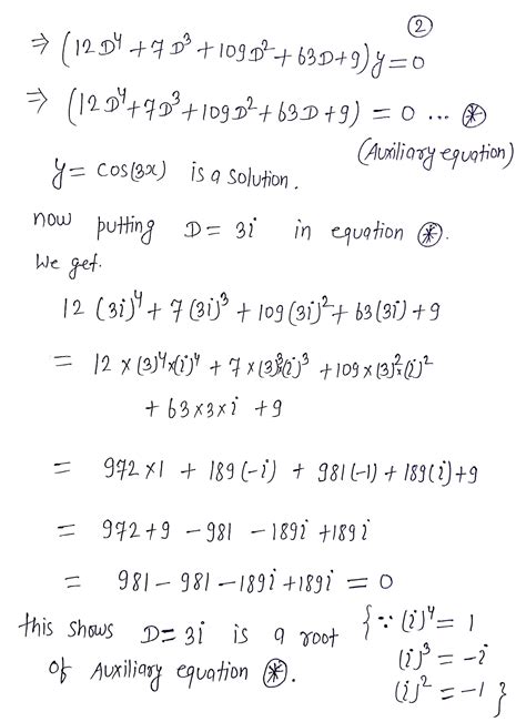[solved] One Solution Of The Differential Equation Is Given Find The Course Hero