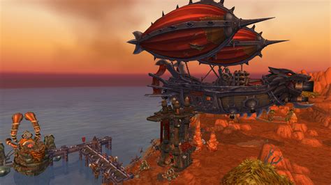 Orgrimmar Portals And Zeppelins World Of Warcraft Warcraft Tavern