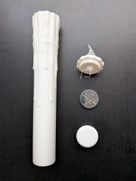 Floating Candle Led Tea Light Disassembly Free 3d Print Model