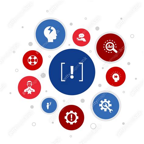 Problem Infographic 10 Steps Bubble Design Solution Depression