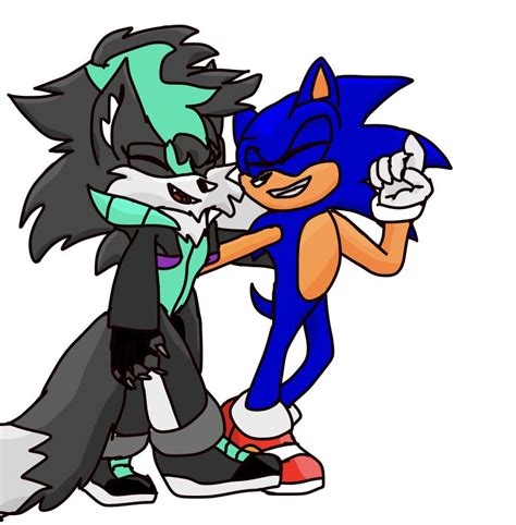 Jade The Jackal My Oc And Sonic The Hedgehog
