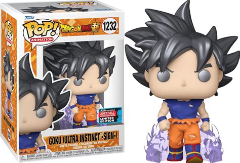 Funko Pop Animation Dragon Ball Super Goku Ultra Instinct Sign