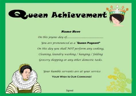 14 Free Pageant Certificate Templates For Your Next Contest Download Now Demplates