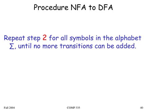 PPT Another NFA Example PowerPoint Presentation Free Download ID 4426587