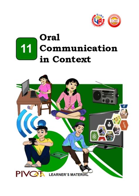 Oral Communication 11 Q1 Module 3 Oral Communication In Context Quarter 1 Module 3