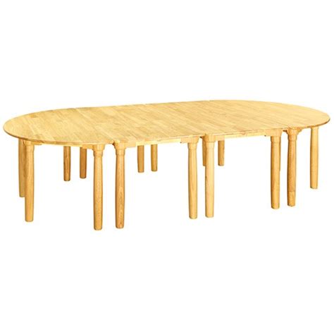 H73 1 원목열린책상 원목다리 고무나무 유치원 어린이집 초등 돌봄 책상교구 칭찬나라큰나라