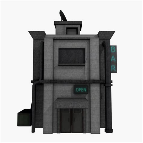 3d Sci Fi Outskirt Model Turbosquid 1385942