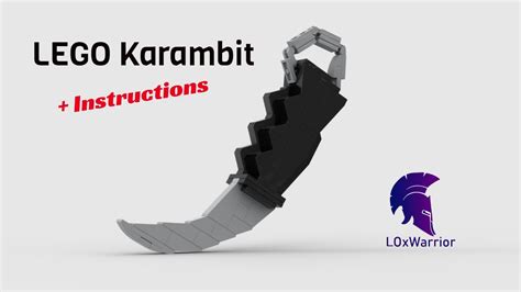 Lego Karambit Instructions Youtube