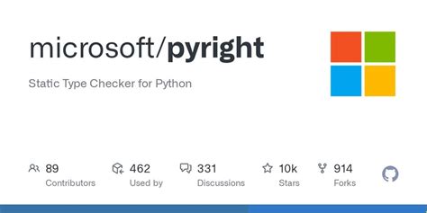 microsoft pyright static type checker for python r programming