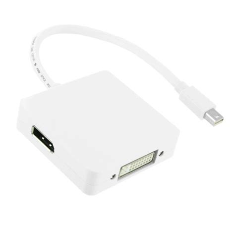 20cm Mini Display Port Male To HDMI Female DVI Female Display Port Female MDP446220CM Selby