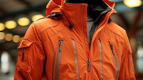 Premium Photo Fashionable Modern Hooded Jacket