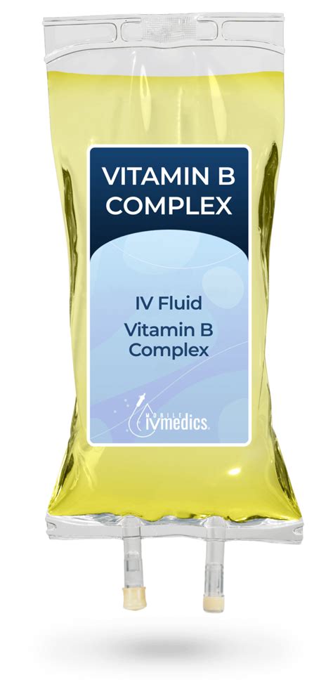 Revitalize With Vitamin B Complex Iv Therapy At Home Mobile Iv Medics