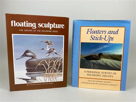 Lot Of Two Books Floating Sculpture The Decoys Of The Delaware River