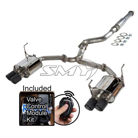 Revel Medallion Touring Premier Cat Back W Carbon Tips And Valve Control