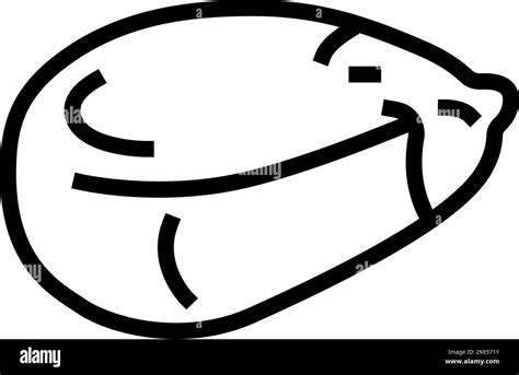 Grain Corn Line Icon Vector Illustration Stock Vector Image And Art Alamy